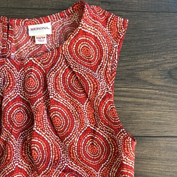 Merona | Tops | Patterned Tank Top | Poshmark